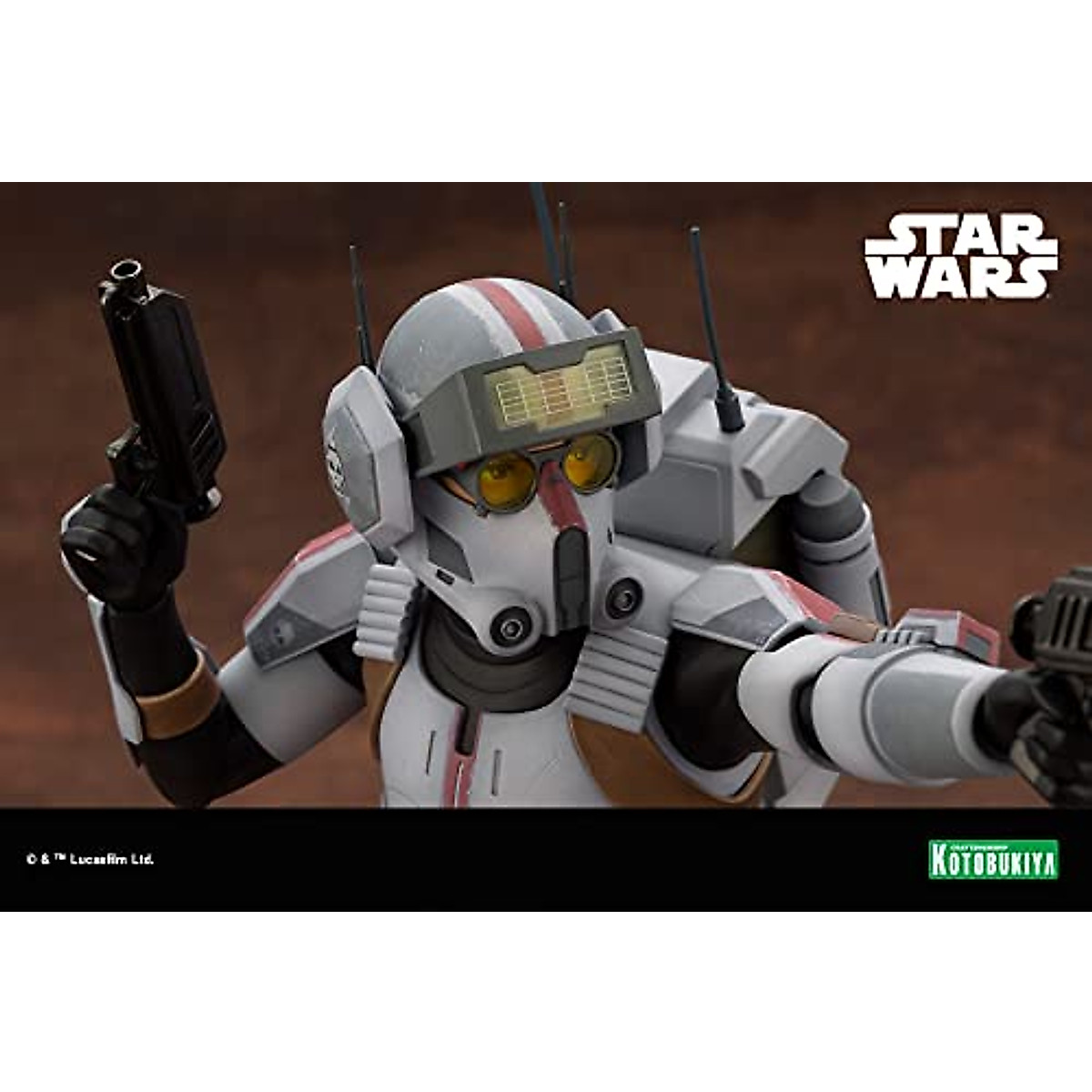 Kotobukiya Star Wars: The Bad Batch: Tech ARTFX Statue,Multicolor