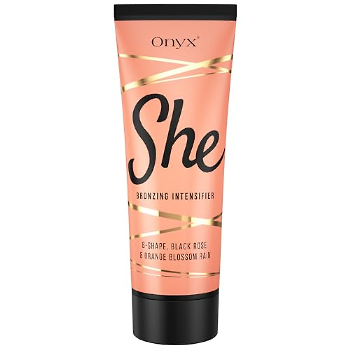Onyx She Tanning Lotion for Tanning Beds - Indoor Tanning Bed Lotion with Bronzer & Accelerator, Moisturizing & Conditioning Lotion for Women, Soothing, Bronzing Intensifier for Fair Skin