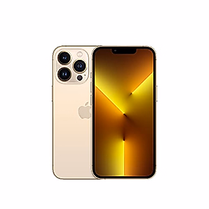 iPhone 13 Pro, 128GB, Gold - Unlocked (Renewed Premium)