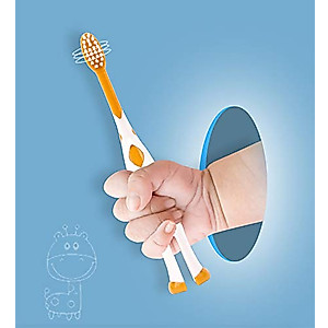 ESFOTO Toddler Toothbrush Age 2-4 Kids Toothbrushes Set Extra Soft Manual Childrens Toothbrush for Kids Boys Girls Child 2-5 Years 4 Pack