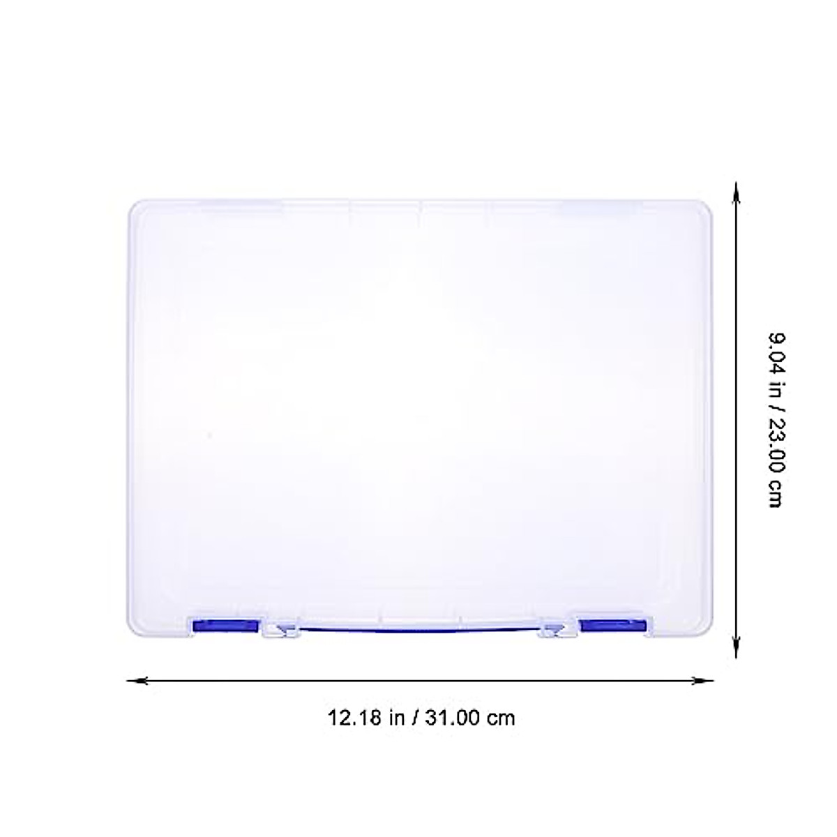 Cabilock Office Accessories Tabletop Accessories Organizer Clear Paper Desktop Accessories Desk for Office Book Accessories Tabletop Organizer Multifunction Office Paper Pp A4