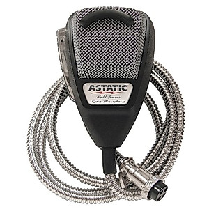 Astatic (302-10001SE) 636LSE 4-Pin Noise Canceling CB Microphone,XLR