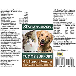 Only Natural Pet Tummy Support