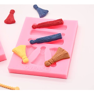 Graduation Tassel Mold Graduation Tassel Cookie Cutters Graduation Cupcake Toppers Graduation Chocolate Candy Fondant Mold for Graduation Party Supplies