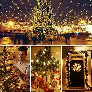 Brightown 25 Pack C9 LED Christmas Light Bulbs, Warm White Plastic C9 Shatterproof LED Bulbs Replacement for Christmas String Lights, E17 Intermediate Base,Commercial Dimmable Holiday Christmas Lights