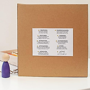 Ulanik Large Peg Dolls in Cups Toddler Montessori Toys for 3 Year Old + Kids Wooden Waldorf Dolls for Learning Color Sorting and Counting — 12 Gnomes, 3.35 in