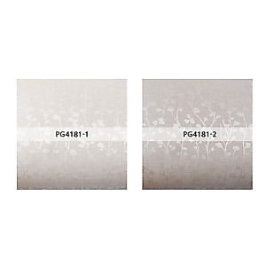 ROSEROSA Peel and Stick PVC Floral Self-Adhesive Wallpaper Covering Countertop Backsplash Herb Garden (PG4181-2 : 2.00 Feet X 6.56 Feet)