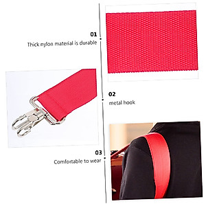 Milisten 1pc Snare Drum Belt Bag Binoculars Camera Sling Practical Snare Strap Drum Neck Strap Replacement Cameras Laptop Camera Shoulder Strap Durable Snare Drum Strap Portable Tape Nylon