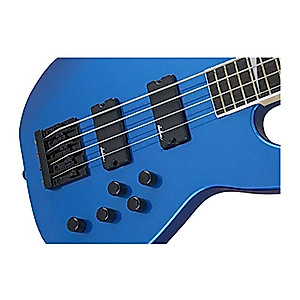 Jackson JS Series Concert Bass JS3, Metallic Blue, Amaranth Fingerboard