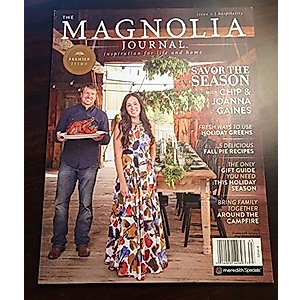 THE MAGNOLIA JOURNAL MAGAZINE 2016, INSPIRATION FOR LIFE & HOME, PREMIER ISSUE.