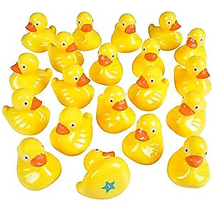 Duck Pond Matching Game Includes 20 Ducks with Numbers and Shapes and 3' x 6" Inflatable Pool, Memory Game, Water Outdoor Game for Children, Preschoolers, Birthday Party, Carnival