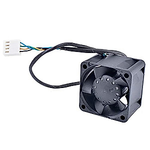 DB04028B12U 40mm Fan 4cm 4028 40x40x28mm 12V 0.66A Dual Ball Bearing 4-Wire 4pin PWM Server Power Airflow Coo