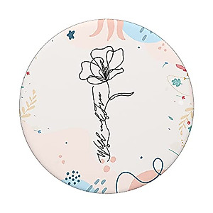 Wild And Free Flower Inspiration Motivation Free Spirited PopSockets Swappable PopGrip