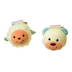 Infantino Wrist Rattles - Lamb and Bear