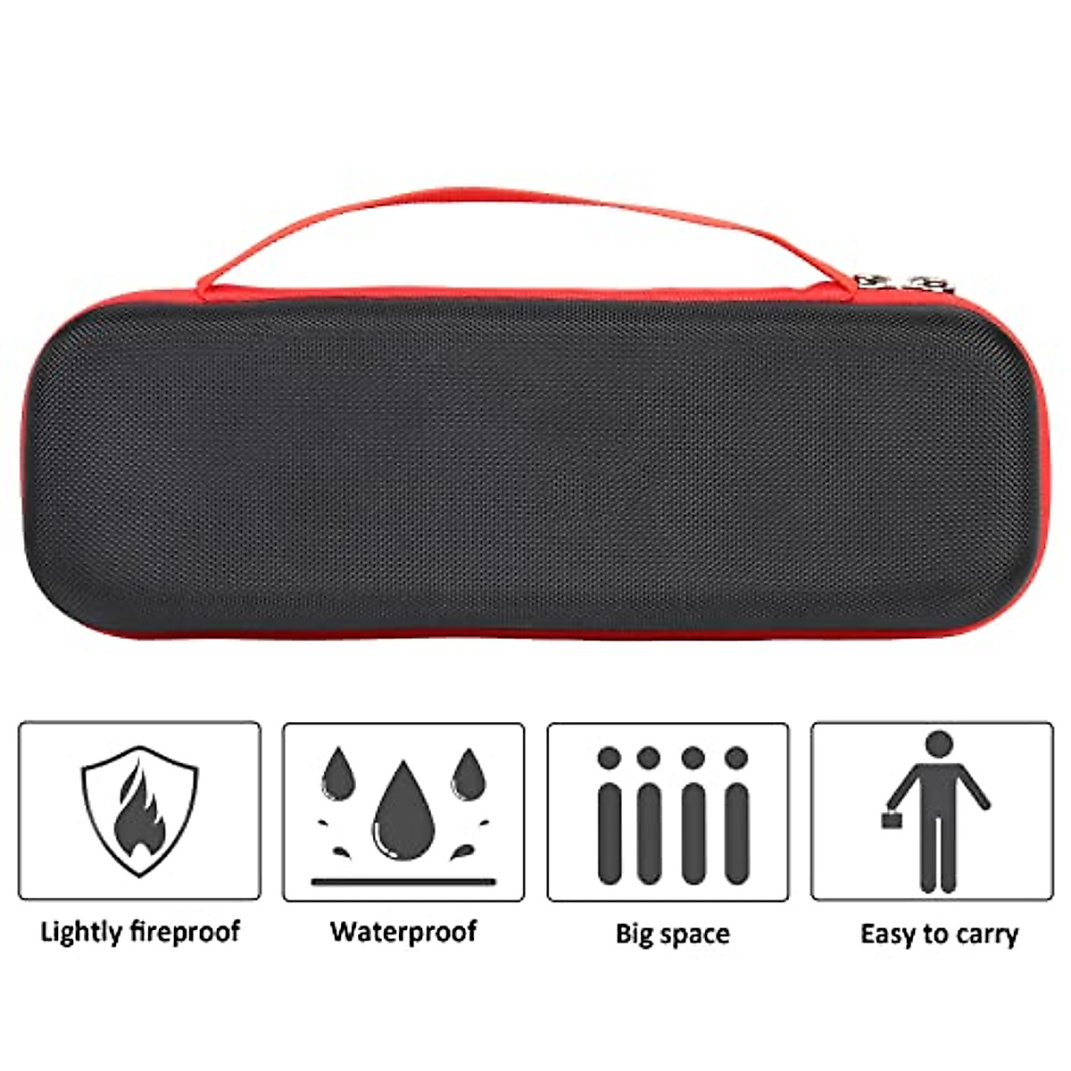 Khanka Hard Storage Case Replacement for Milwaukee 12.0V Cordless Rotary Tool 2460-20, Case Only