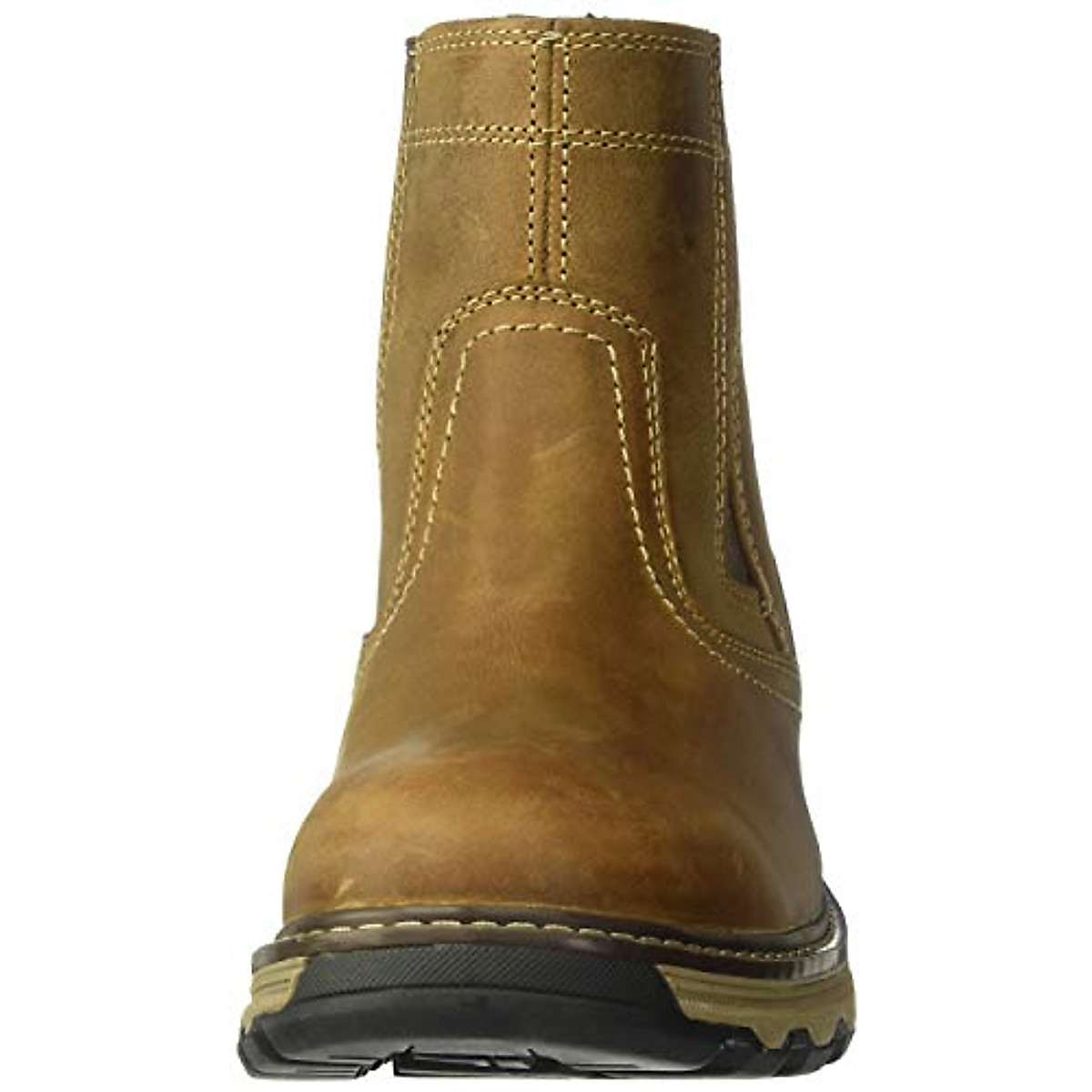 Cat Footwear Men's Pelton Industrial & Construction Shoe, Dark Beige, 13