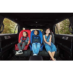 Diono Radian 3R, 3-in-1 Convertible Car Seat, Rear Facing & Forward Facing, 10 Years 1 Car Seat, Slim Fit 3 Across, Blue Sky