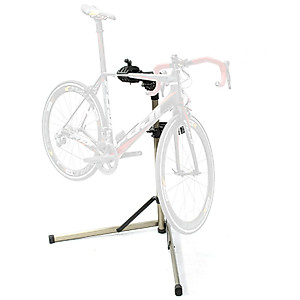 BikeHand Bike Repair Stand - Home Portable Bicycle Mechanics Workstand - for Mountain MTB Road Bikes Maintenance - Max. 55 lbs