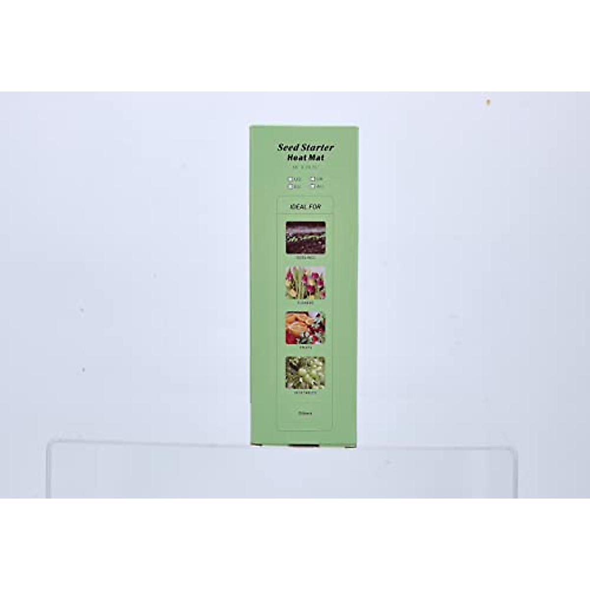 LUXBIRD 2 Pack Seedling Heating Mat for Seed Starting, 10”x 20.75” Durable Waterproof Warm Hydroponic Heating Pad for Indoor Plants Germination, IP67, MET Standard