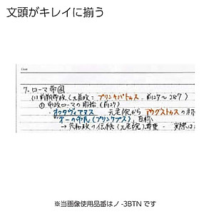 Kokuyo Campus Loose Leaf Paper for Binders, Sarasara Smooth Writing, B5, A 7mm Dotted Ruled, 26 Holes, 31 Lines, 100 Sheets, pH Neutral, Bleed Resistant, 75gsm, Pack of 2, Japan Import (NO-836ATN)