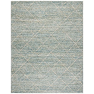 SAFAVIEH Himalaya Collection 8' x 10' Blue HIM423M Handmade Premium Wool Area Rug