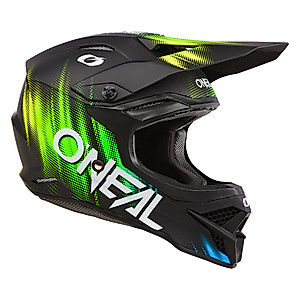 O'Neal 3SRS Helmet Adult Voltage Black/Green Medium
