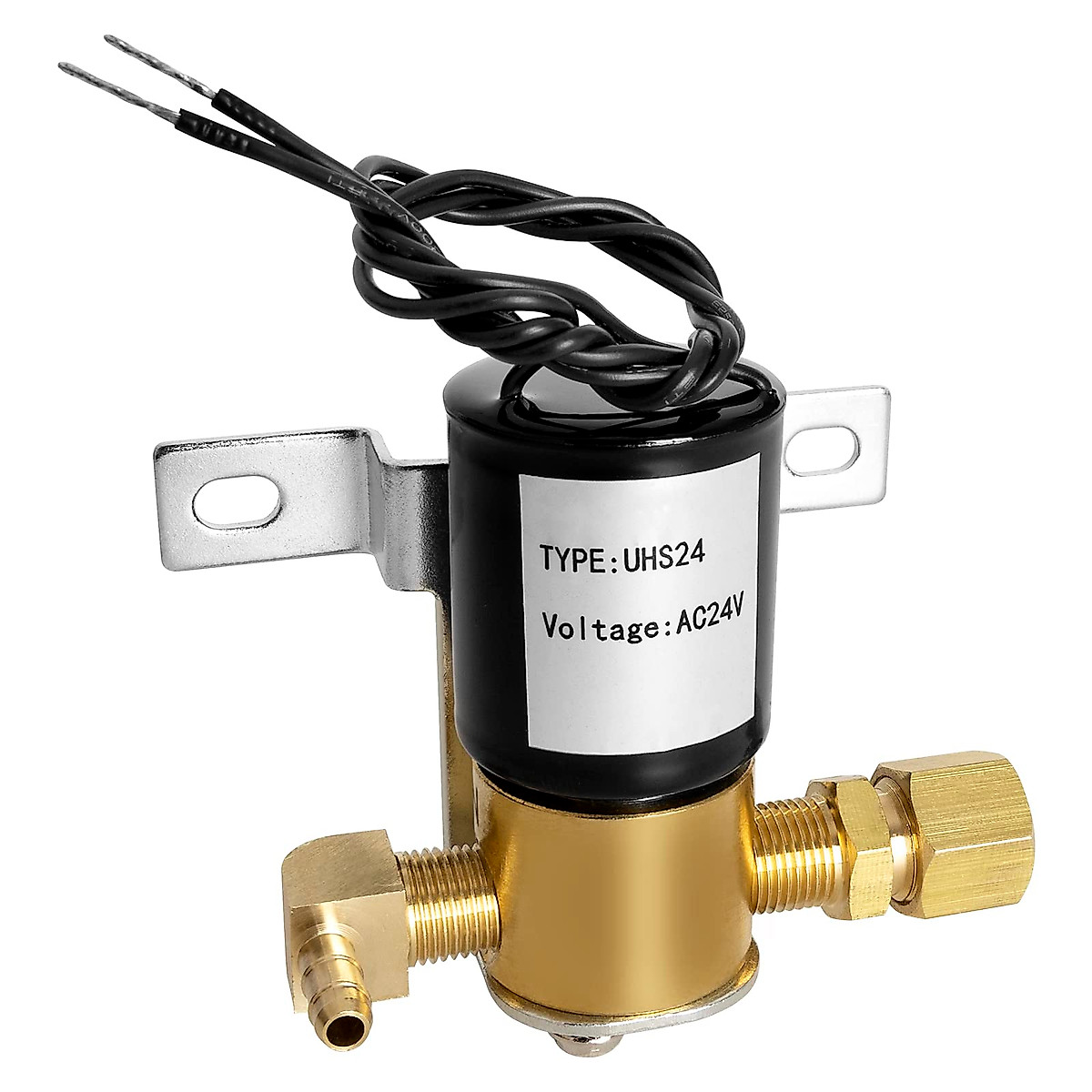 UP2WIN Replacement UHS24 Solenoid Valve, Humidifier Water Solenoid Valve Compatible with Honeywell HE265A HE360 HE260 HE220 HE225, Aprilaire Carrier Furnace Humidifier