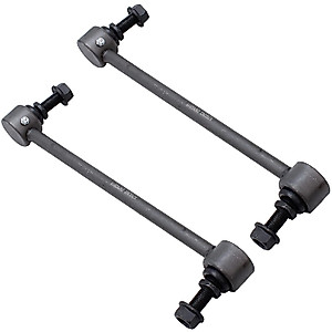 Detroit Axle - 6pc Front End Suspension Kit for 2009-2015 Dodge Journey 2010 2011 2012 2013 2014, 2 Lower Control Arms 2 Lower Ball Joints 2 Stabilizer Sway Bar End Links Replacement