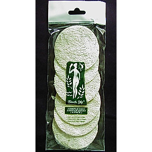 36 Loofah Loofa Facial Complexion Skin Discs Pads (Set of 6 Bags, Each Bag has 6 disks)
