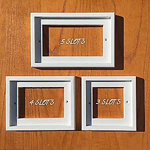 5 Tile Brown Hardwood Frame (5 Tile Hardwood Frame)