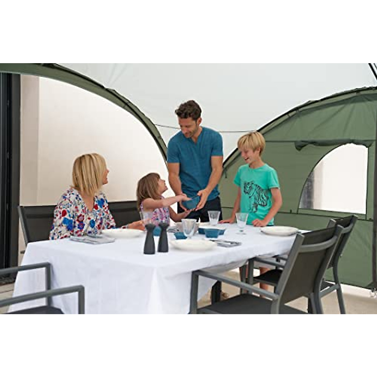 Coleman Gazebo Event Shelter XL 4.5 x 4.5 m for Festivals, Garden and Camping, Sturdy Steel Poles Construction, Large Event Tent with Sun Protection SPF 50+