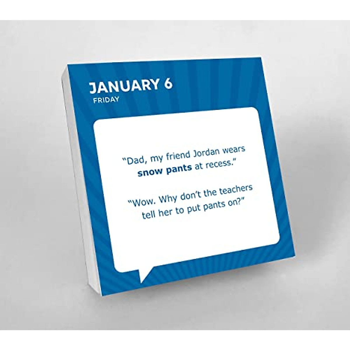 2023 Dad Jokes Boxed Calendar: 365 Days of Punbelievable Jokes (Daily Joke Calendar for Him, Desk Gift for Her)