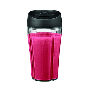 Oster Blender | Pro 1200 with Glass Jar, 24-Ounce Smoothie Cup, Brushed Nickel