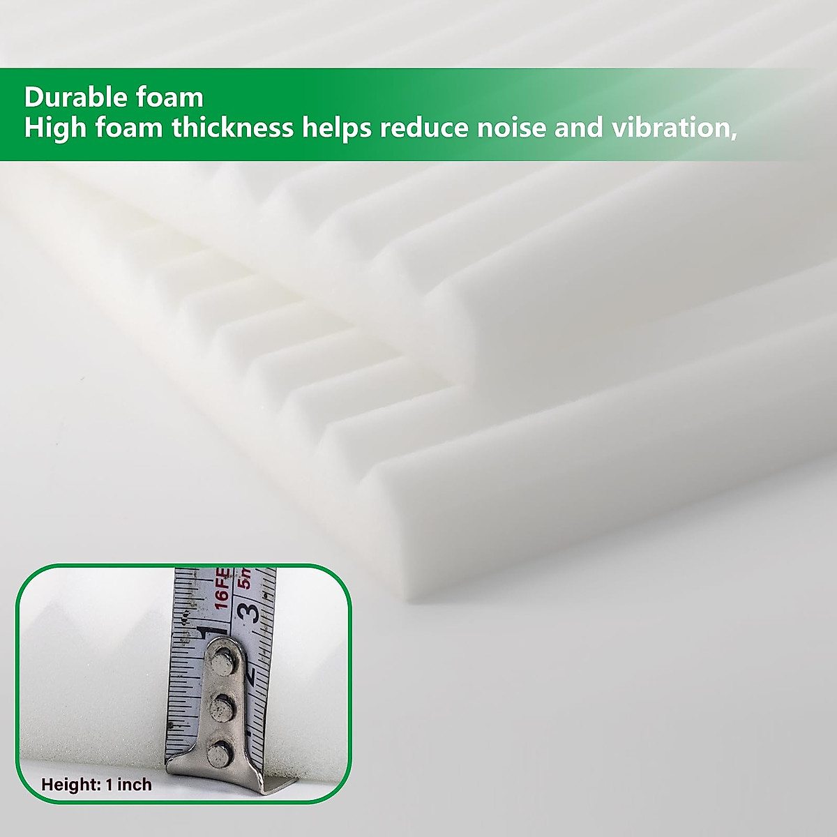 Window Air Conditioner,Side Insulated Foam Panel, Summer/Winter Heat and Draft Insulating,Two-Piece Panels Window Seal 02 (WHITE)