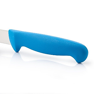ARCOS Sole Knife/Fish Knife Nitrum Stainless Steel and 170 mm blade. Designed for handling and preparing fish. Ergonomic Polypropylene Handle. Series 2900. Color Blue.