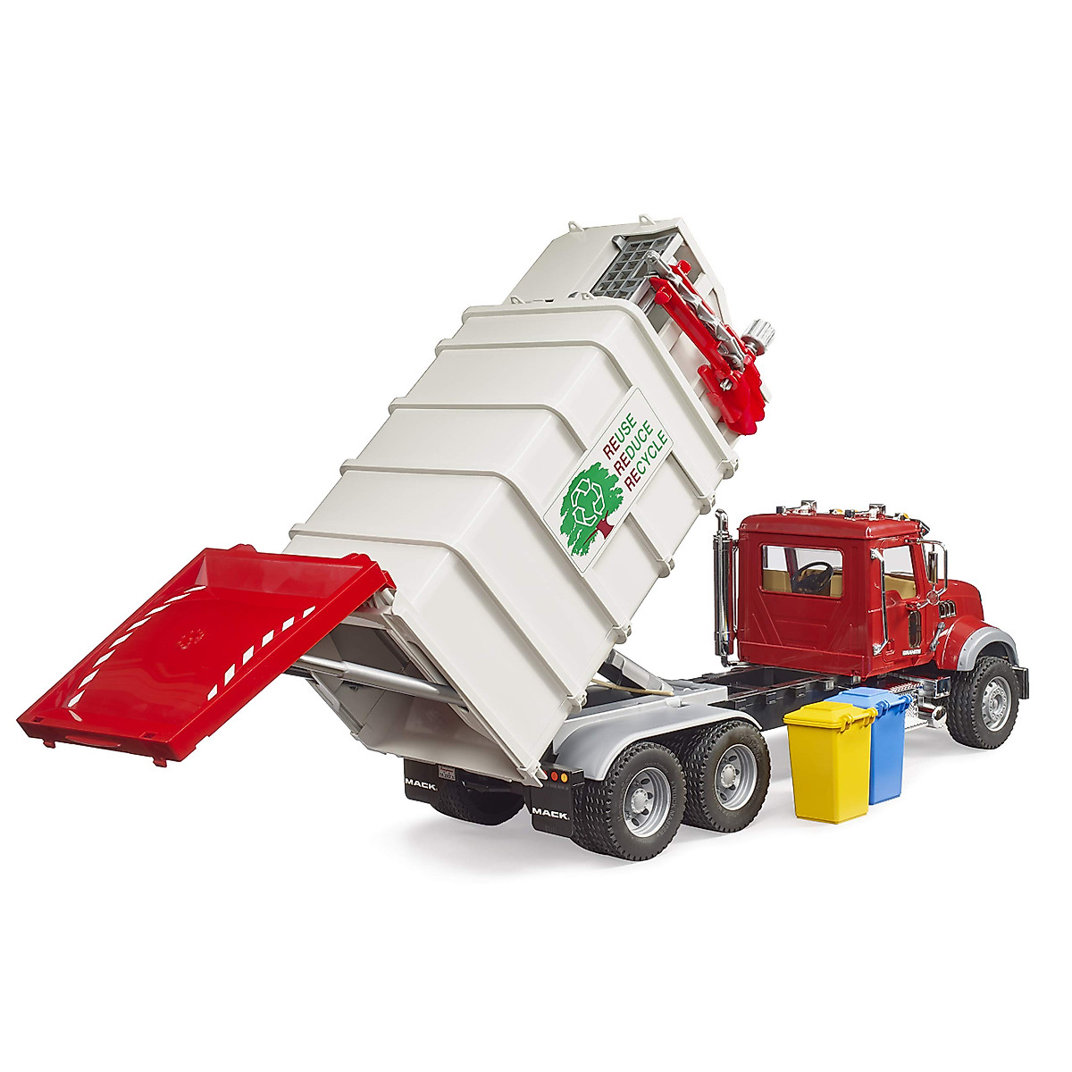 Bruder 02811 Mack Granite Side Loading Garbage Truck