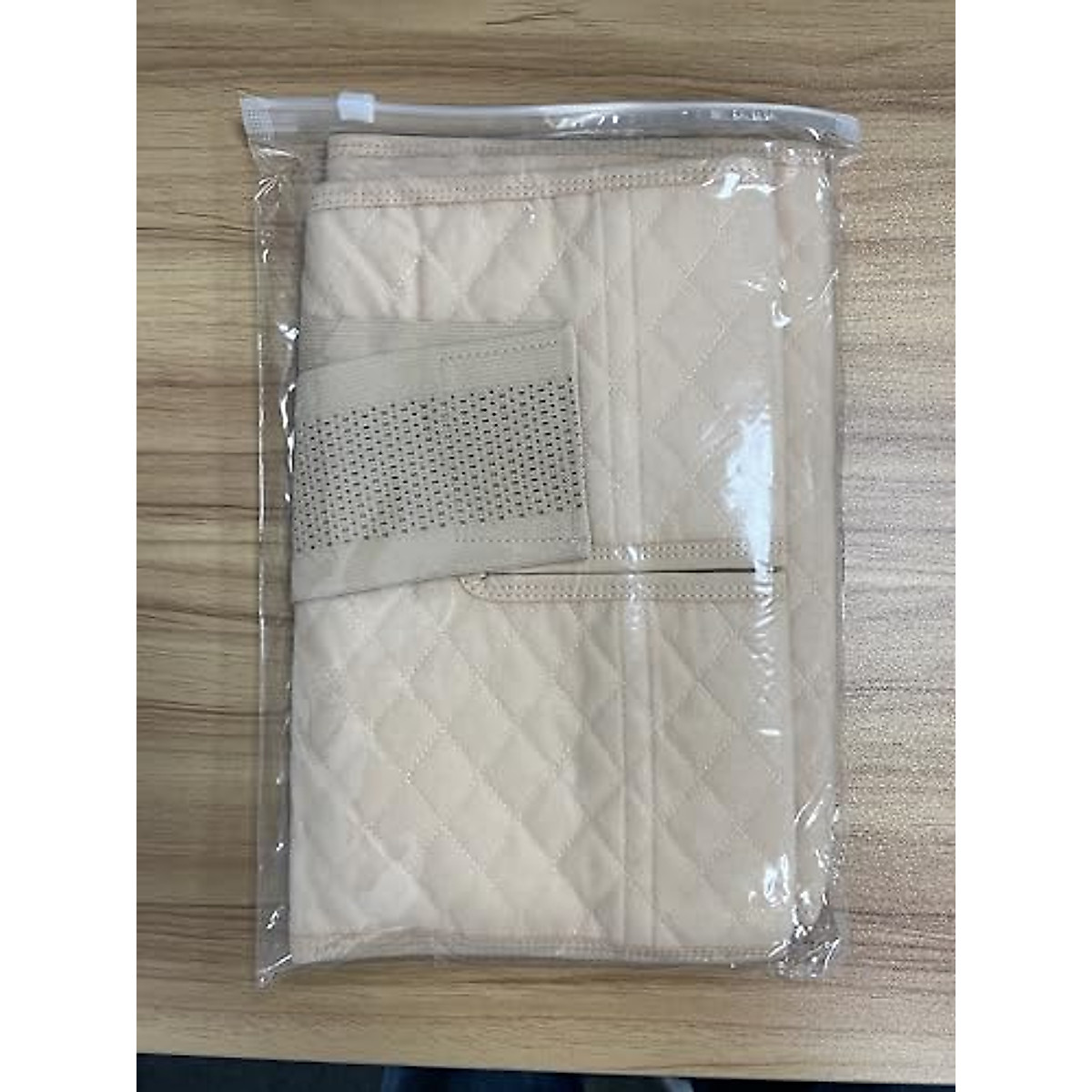 Postpartum Belly Wrap Postpartum Belly Band, Abdominal Binder Postpartum Essentials Post Surgery Belly Support Belt(Small/Medium, 2-Beige)