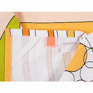 KAF Home Frank Lloyd Wright Printed Kitchen Tea Towel 20 x 30-inch, 100-Percent Cotton, (Set of 2) (March Balloons)