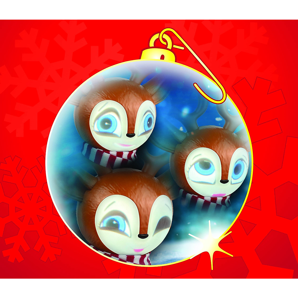 ANIMAT3D Fawny Talking Animated Reindeer with Built in Projector & Speaker Plug'n Play