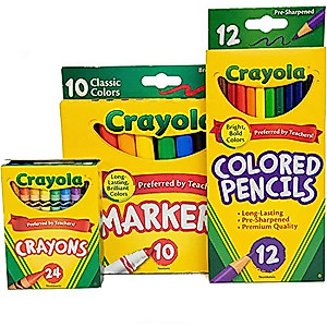 Back to School Supplies Bundle for Elementary Grades K-5 - School Supply Kit | Back to School Essentials - 32 Pieces