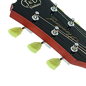 CNZ Audio LP Special Electric Guitar (Gold)