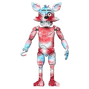 Funko Action Figures - FNAF Tie Dye Five Night's at Freddy's Set of 4 - Bonnie, Chica, Foxy and Freddy