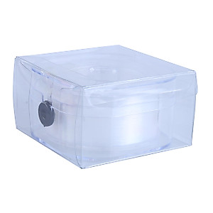 KONMAY Clear Seed Beads Thread, 340 Yards 0.3mm Monofilament Nylon Beading Thread, Invisible Craft String Thread for Hanging Ornaments, Crafting, Balloon Arch, Beading and Jewelry Making