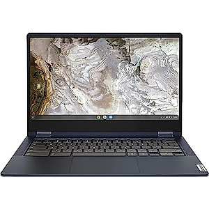 2022 LENOVO Chromebook Flex 5i 13.3" FHD IPS Touchscreen 2-in-1 Laptop 11th Dual-Core Intel i3-1135G4 8GB DDR4 512GB NVMe SSD UHD Graphics USB-C Wi-Fi 6 Backlit Keyboard w/ RATZK 32GB USB Drive