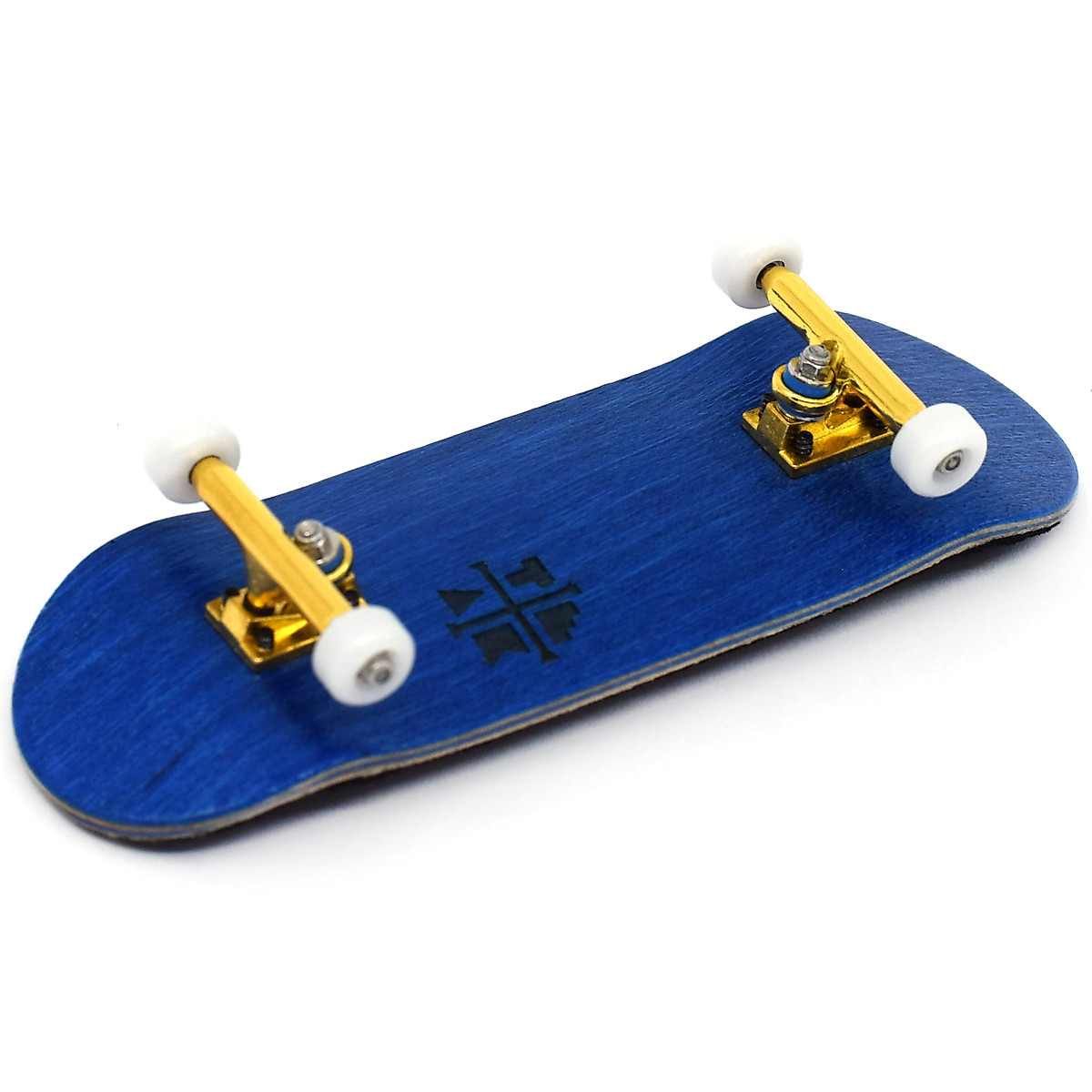 Teak Tuning 32mm Pro Fingerboard Complete - Fully Assembled with Pro Level Components - Pro Shaped Wooden Deck (32x97mm), UltraSpin Bearing Wheels, Prodigy Gen2 Trucks - Skyline Shred