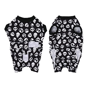 CuteBone Dog Surgery Recovery Suit Cat Surgical Onesie Female Body Suits Male Prevent Pet from Licking Wounds SSF05XL