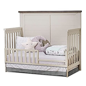 Sorelle Furniture Westley Crib, Classic 4-in-1 Convertible Pannel Crib, Baby Crib Made of Wood, Non-Toxic Finish, Wooden Baby Bed, Toddler Bed, Child’s Daybed-Chocolate Bisque