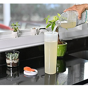 Home-X Slim Line Pitcher, Slim Design Fits Perfectly in Tight Spaces (3" x 2.75" x 12")