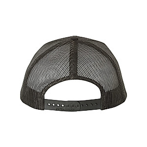 Army Universe Security Embroidered Adjustable Snapback Trucker Cap Professional Security Officer Guard Hat (Black with White Security)