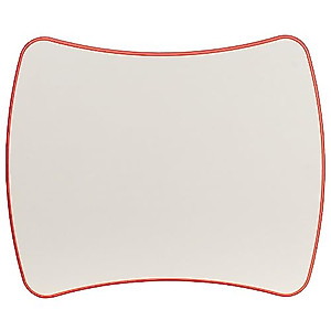 Flash Furniture Preschool Activity Table, 27" x 22" Bow Tie, Red